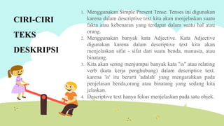 MATERI DESCRIPTIVE TEXT - DESCRIBING PEOPLE | PPT