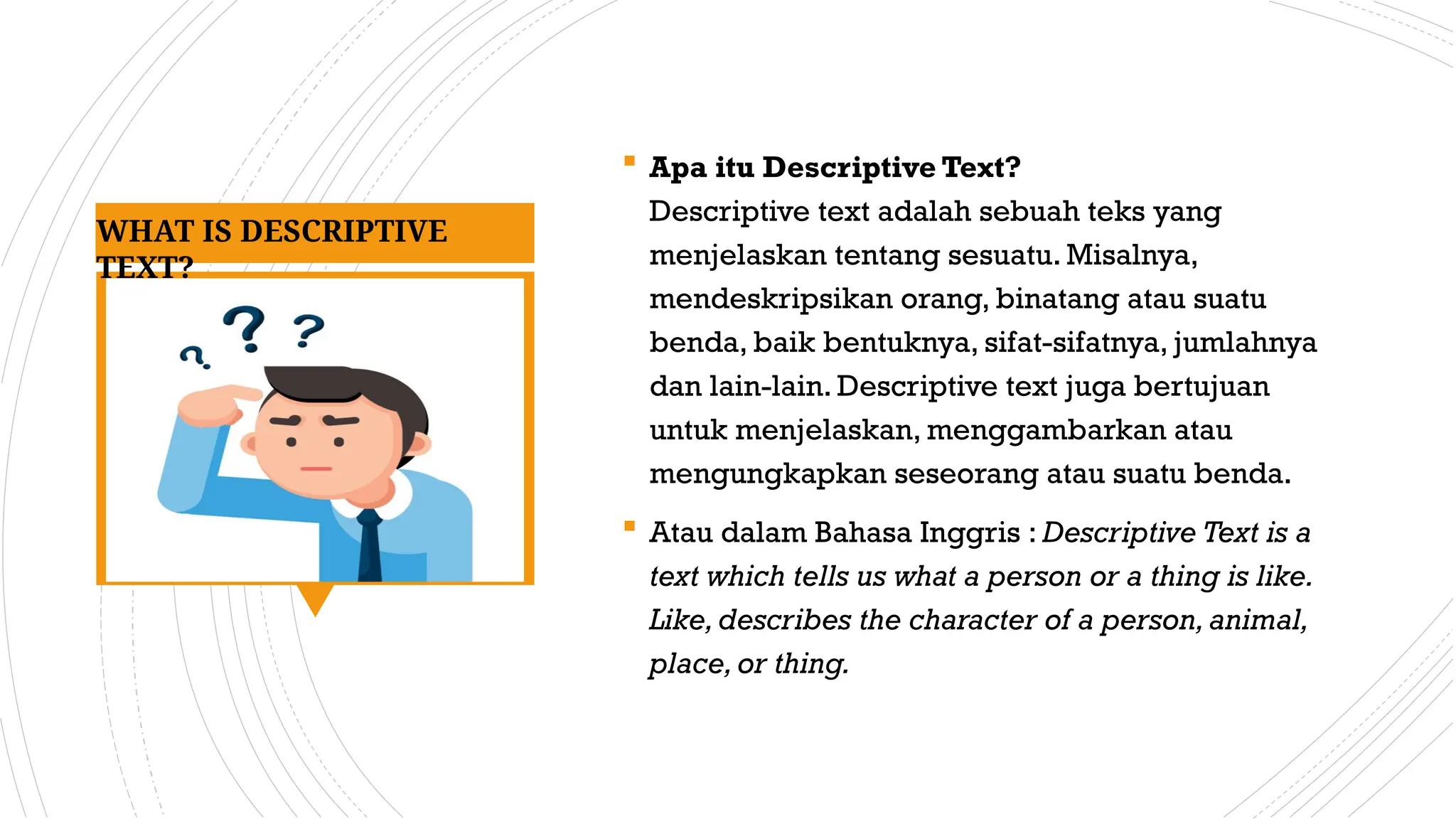 DESCRIPTIVE TEXT for 8 grade junior high school.pptx