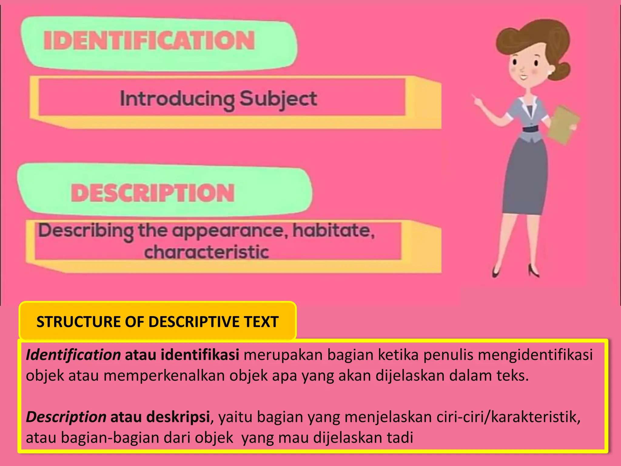 DESCRIPTIVE TEXT for class X GRADE high school.pptx