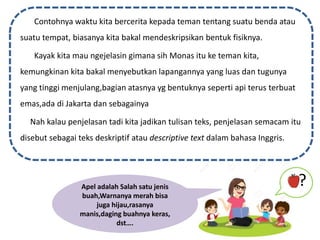 DESCRIPTIVE TEXT for class X GRADE high school.pptx