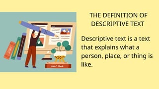DESCRIPTIVE TEXT ABOUT PEOPLE AROUND US. | PPTX