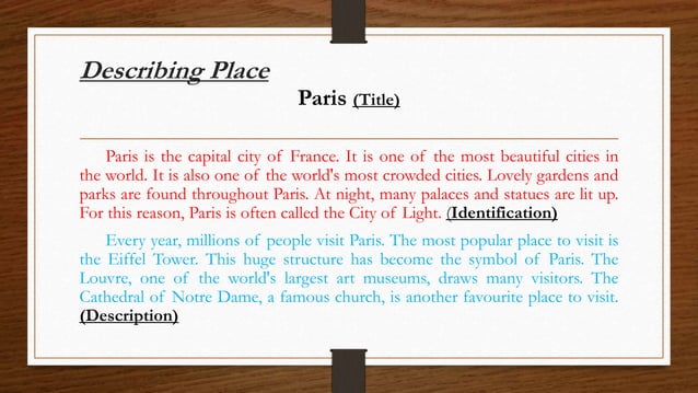 DESCRIPTIVE_TEXT_ppt.pptx untuk fase E tingkat slta | PPTX | Celebrity ...