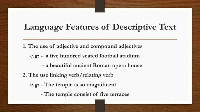 DESCRIPTIVE_TEXT_ppt.pptx untuk fase E tingkat slta | PPT