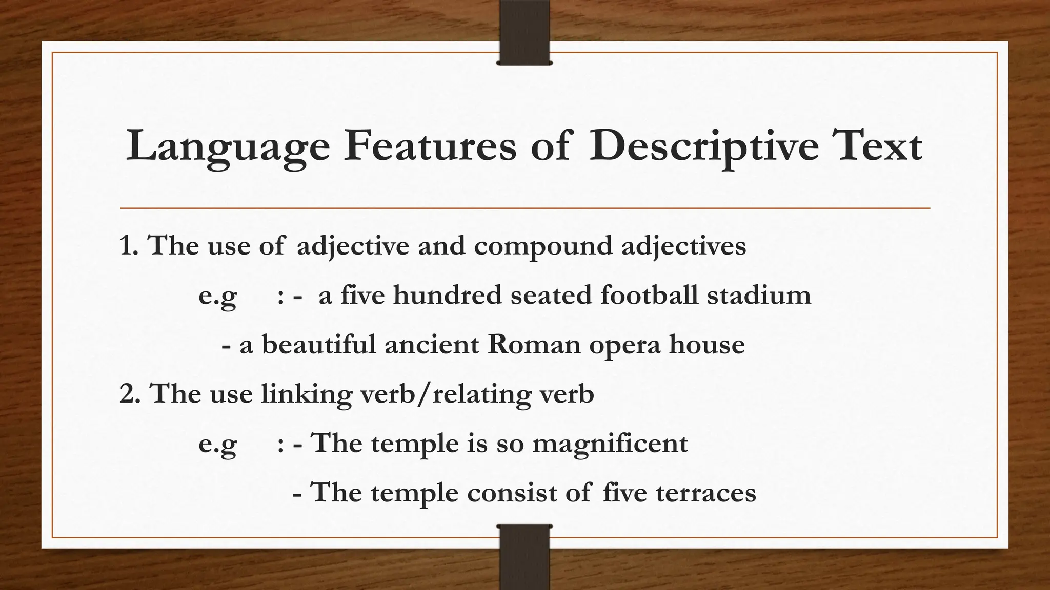 DESCRIPTIVE_TEXT_ppt.pptx KLS 9 SEMESTER GANJIL | PPTX