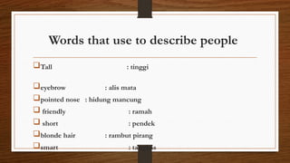 DESCRIPTIVE_TEXT_ppt.pptx KLS 9 SEMESTER GANJIL | PPTX