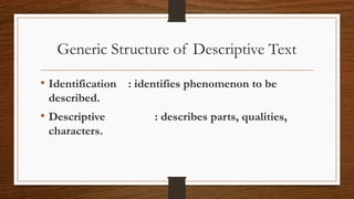 DESCRIPTIVE_TEXT_ppt.pptx KLS 9 SEMESTER GANJIL | PPTX