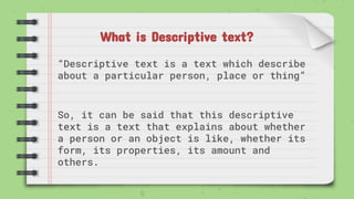 Descriptive Text_SMP VII Sem 2.pptx