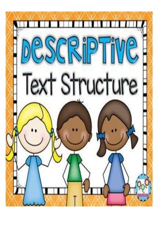 Descriptive text structure pdf | PDF
