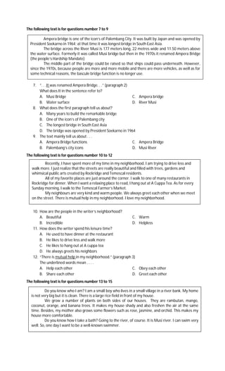 Descriptive text un challenge | PDF
