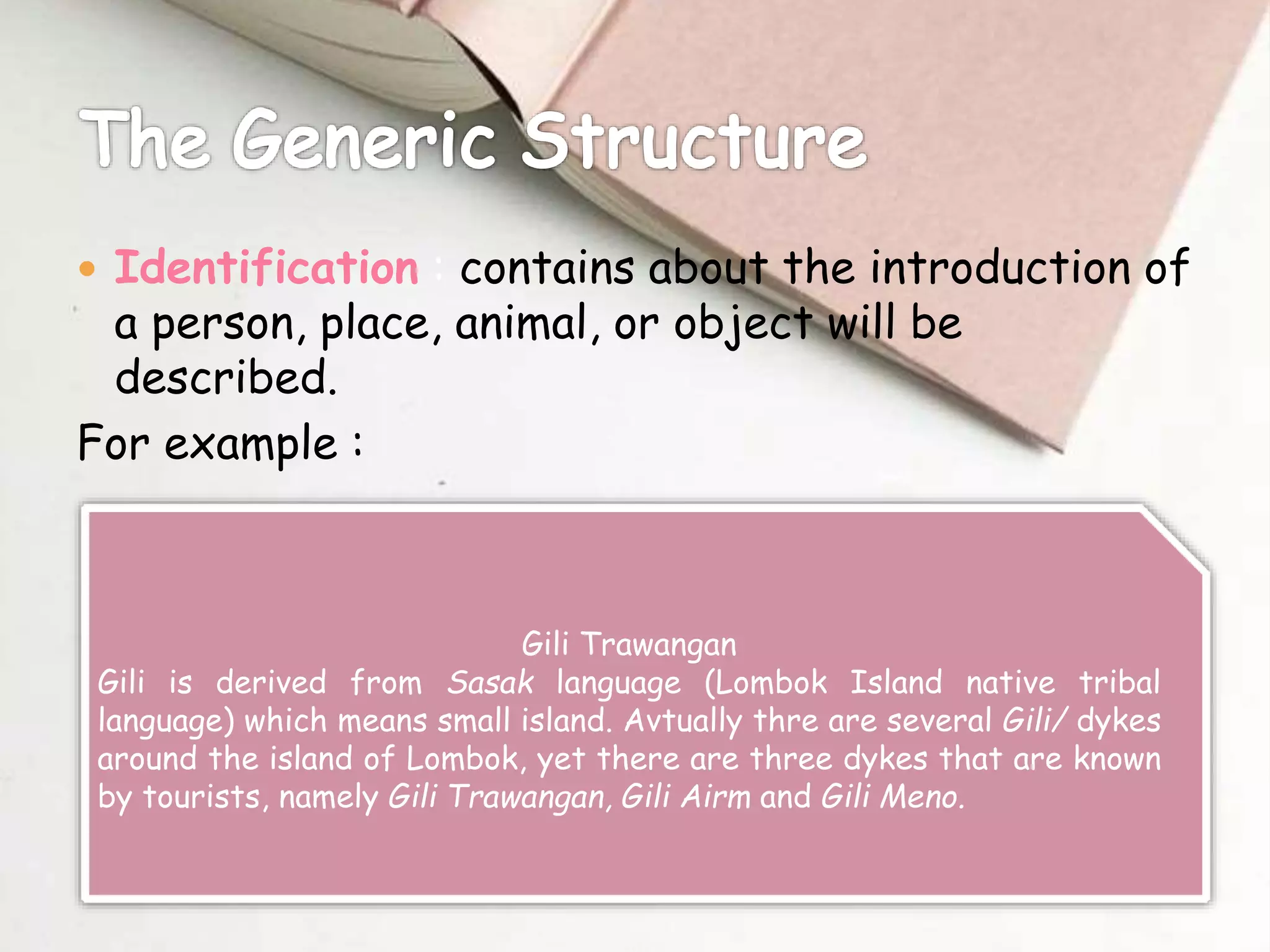 Descriptive text (writing descriptive essay) | PPT