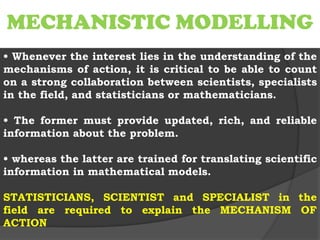 Descriptive versus Mechanistic Modeling | PDF