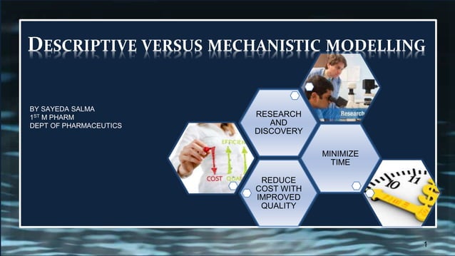 Descriptive versus mechanistic modelling | PPTX