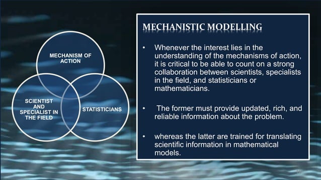 Descriptive versus mechanistic modelling | PPTX