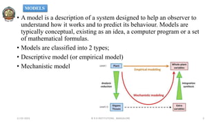 Descriptive Vs Mechanistic Modeling.pptx