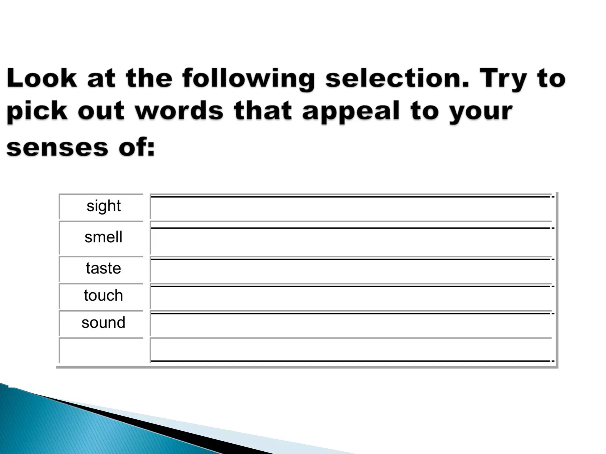 Scaffolding Descriptive writing | PPT