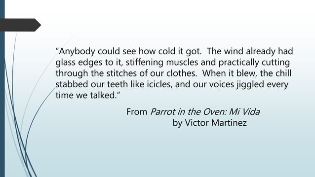 Descriptive writing | PPTX | Poetry | Books and Literature