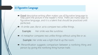 Descriptive writing | PPTX