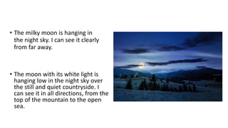 Descriptive writing | PPTX | Food & Drink