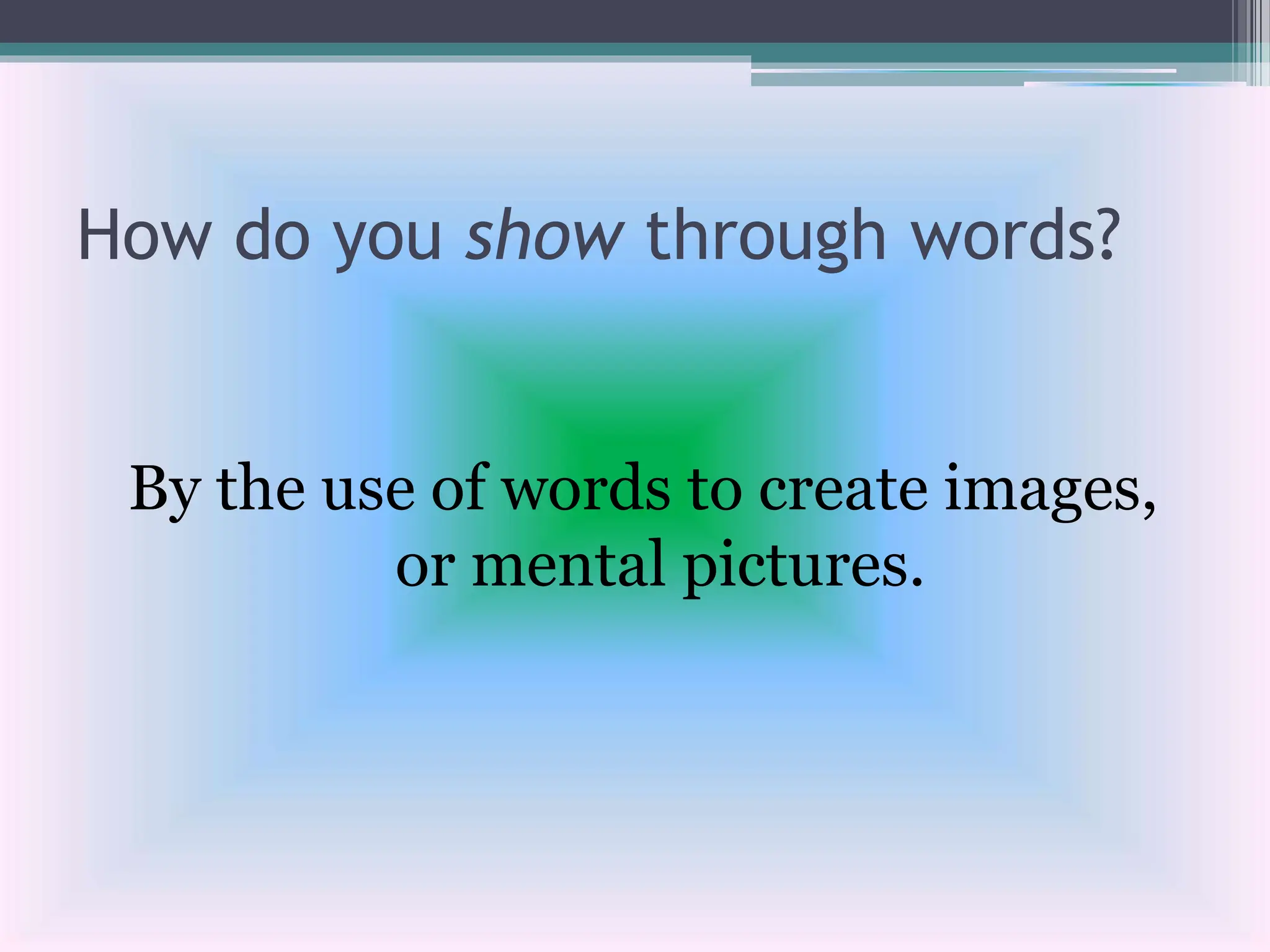 Descriptive writing: teaching descriptive writing | PPTX