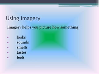 Descriptive writing: teaching descriptive writing | PPTX