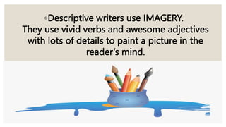 Descriptive Paragraph Writing- English Grade IX, CBSE | PPTX