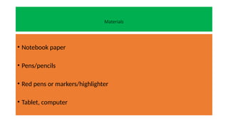 Descriptive writing for IGCSE students.ppt