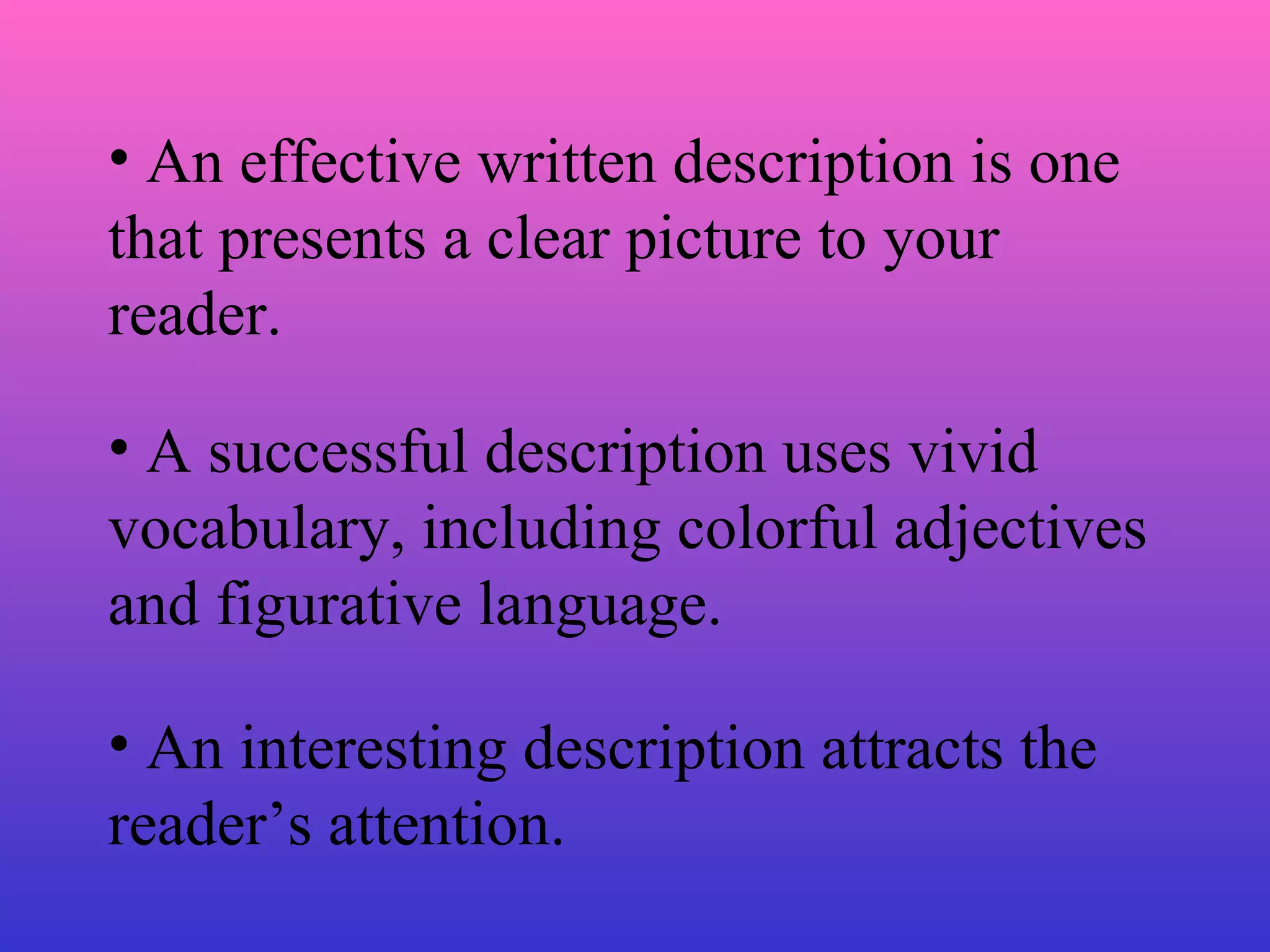 Descriptive writing.ppt