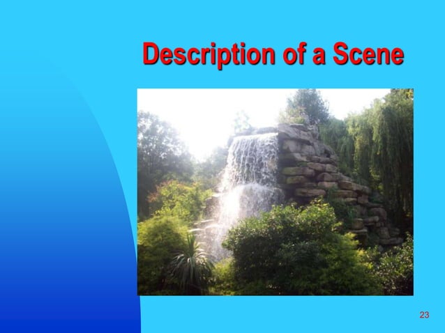 Descriptive writing 1 | PPTX | Geography | Science