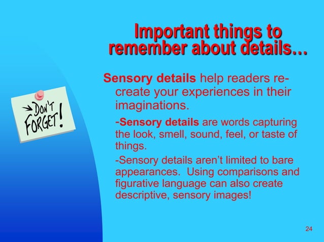 Descriptive writing 1 | PPTX | Geography | Science