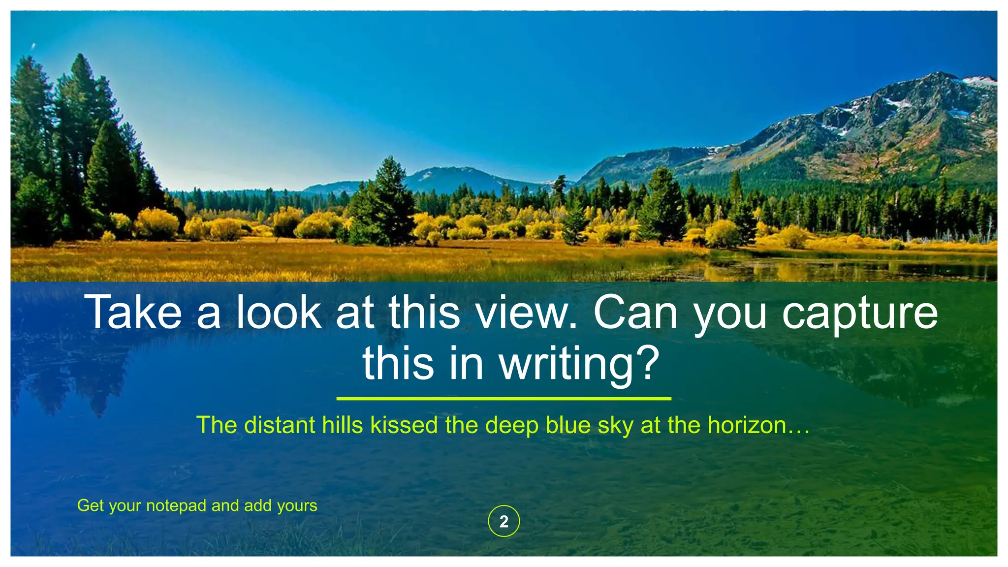 DESCRIPTIVE WRITING TECHNIQUESForte.pptx