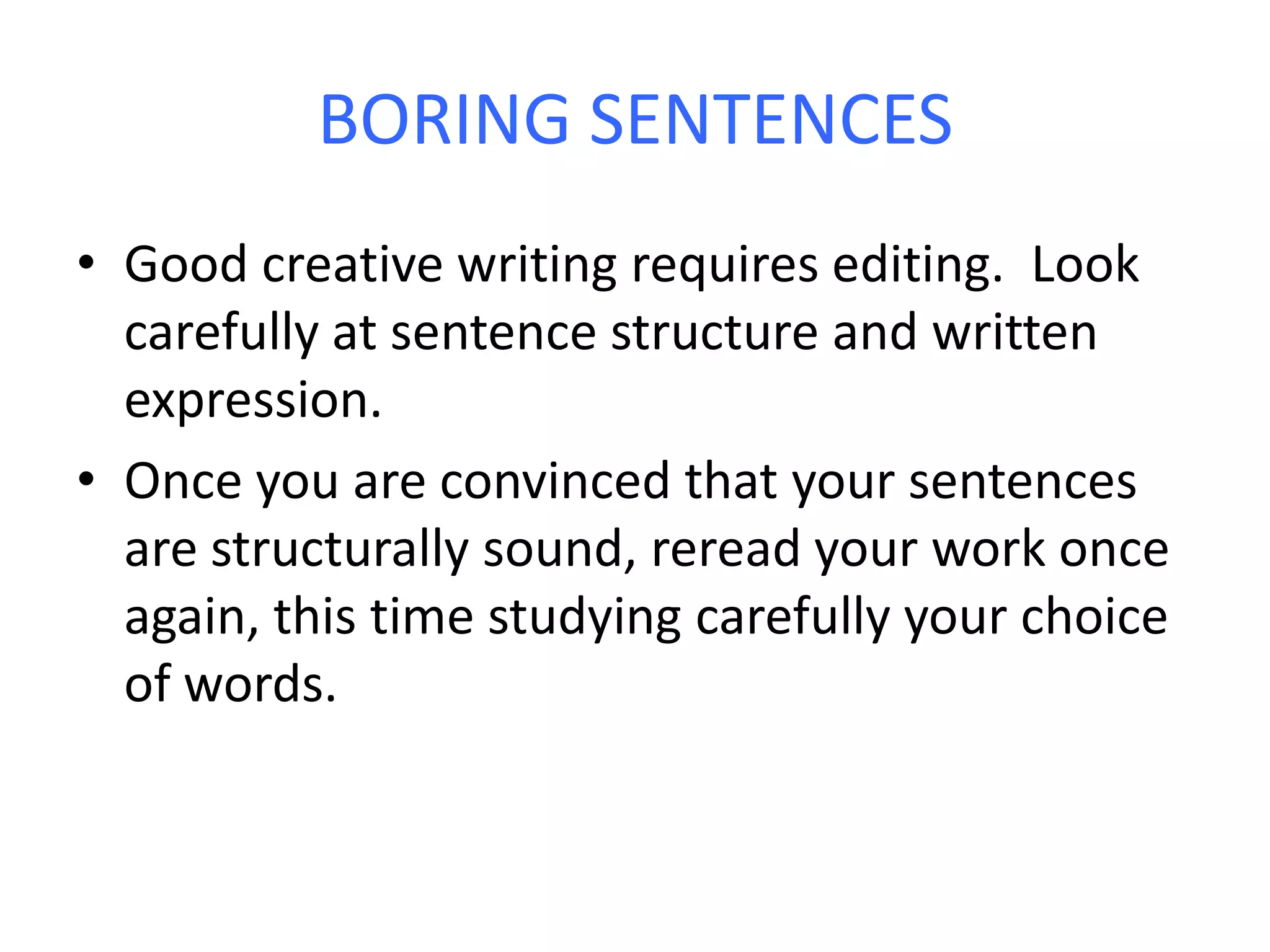 Descriptive Writing Intro | PPT