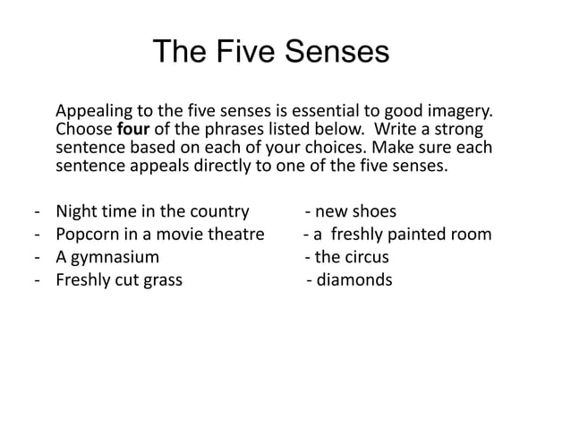 Descriptive Writing Intro | PPT