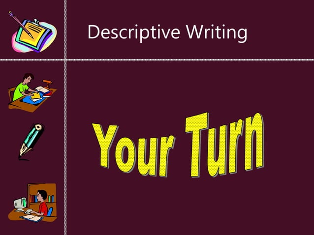 descriptive writing powerpoint.ppt for primary | PPT