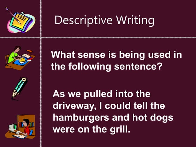 descriptive writing powerpoint.ppt for primary | PPT | Science