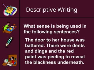 descriptive paragraph writing powerpoint.ppt