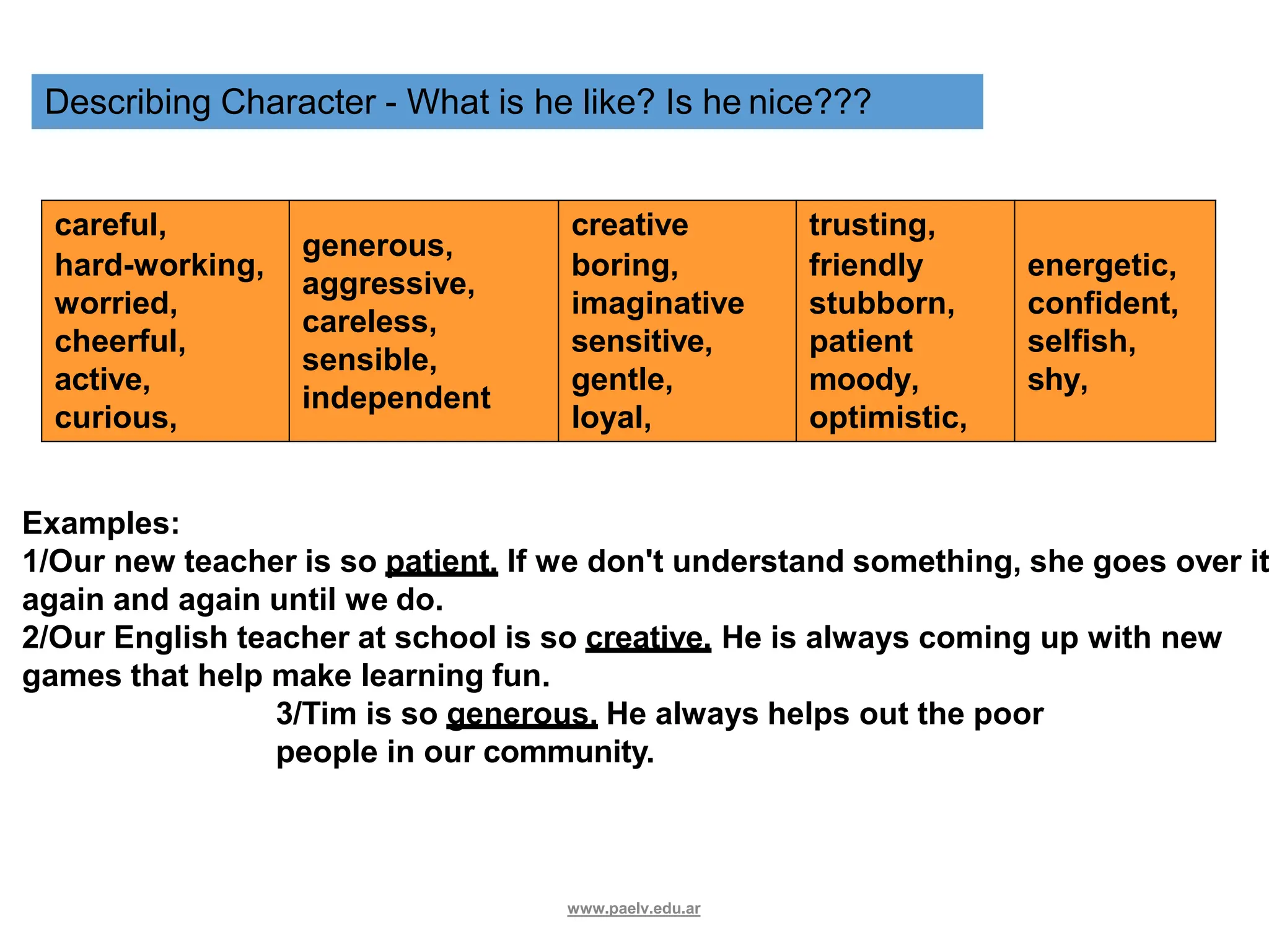 Descriptive Writing PPT with creative visualization. | PPT