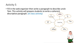 Descriptive writing storyboard | PPTX