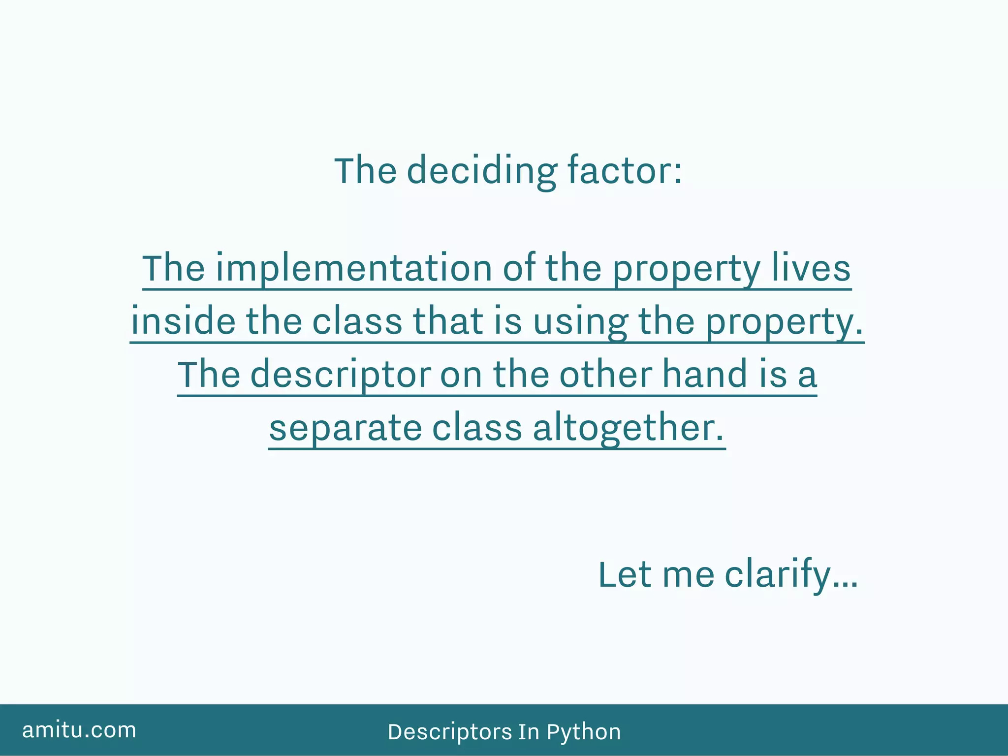 Descriptors In Python | PDF | Web Development | Internet