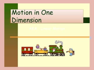 DESCRIPTORS OF MOTION.pptx | Physics | Science