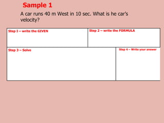 DESCRIPTORS OF MOTION.pptx | Physics | Science