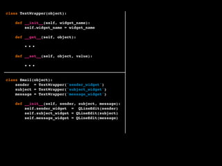 Python Descriptors Demystified | PPT