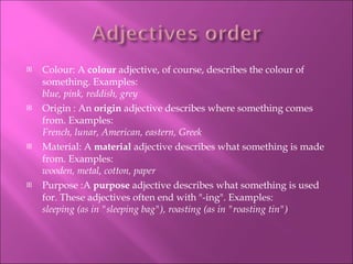 Descriptions | PPT