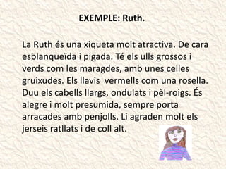 Descrivim persones | PPTX