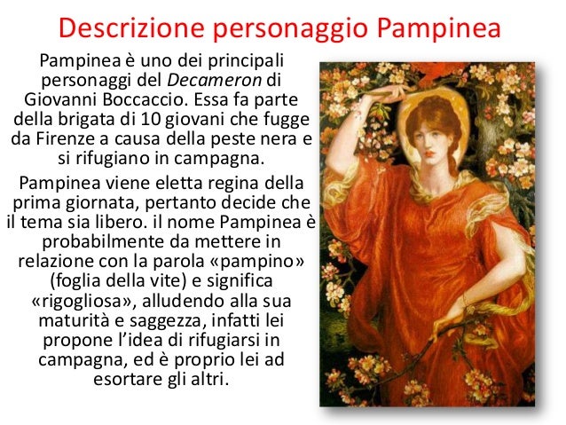 Descrizione pampinea loseto