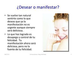 Desear o manifestar | PPT