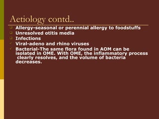 Deseases of middle ear asom,som - dr.madhu priya 15.02.16