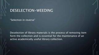 Deselection | PPTX