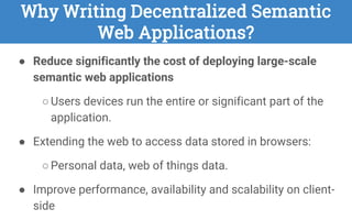 Semantic Web in the Fog of Browsers | PPT