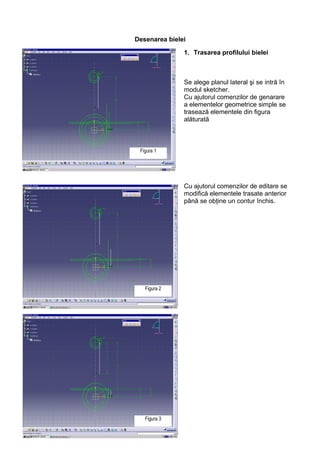 Desenare biela in catia | DOC
