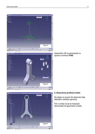 Desenare biela in catia | DOC